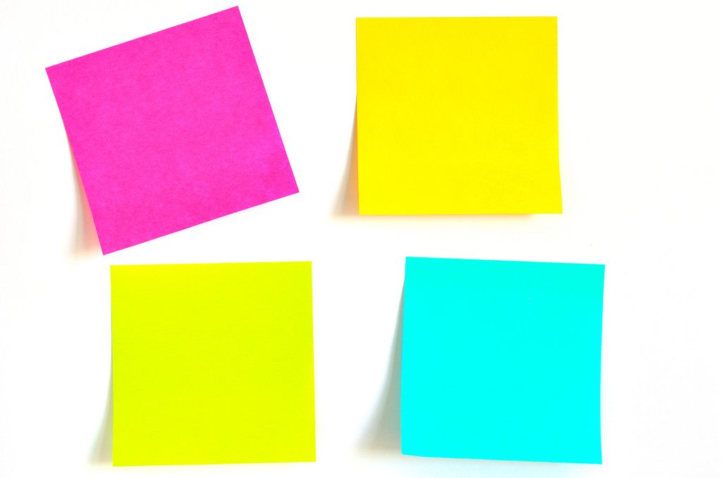 sticky notes – OPEN SHELF