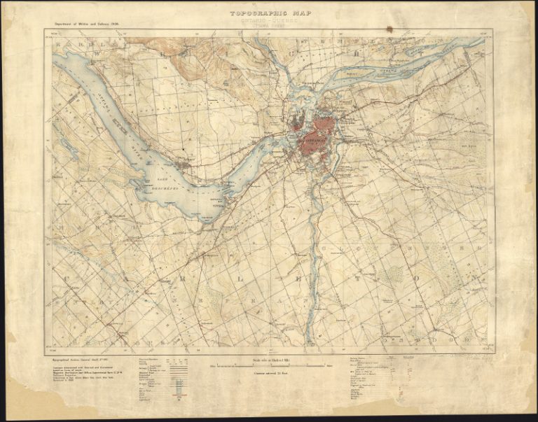 1906 map of Ottawa – OPEN SHELF
